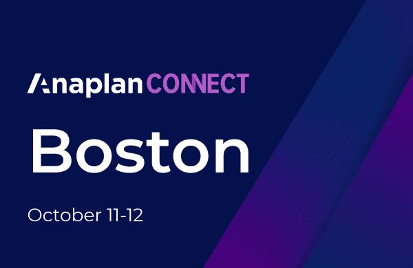 Anaplan Connect: Boston - Spaulding Ridge