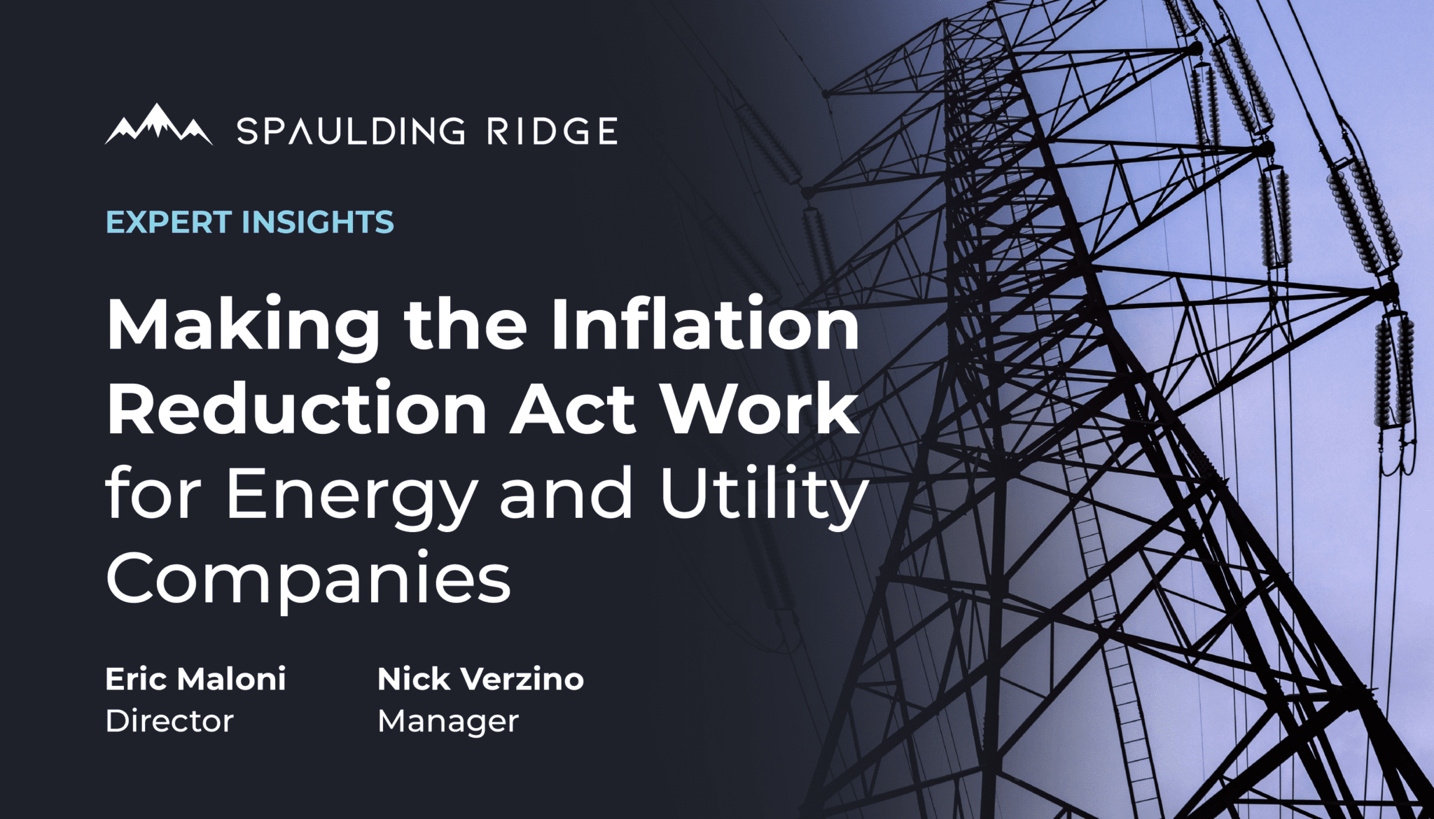 Inflation Reduction Act Work for Energy and Utility Companies