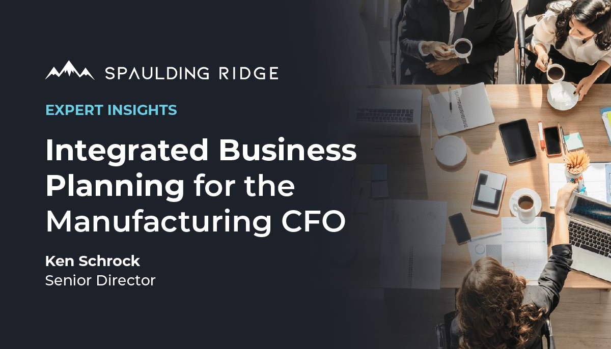 Transformative Planning: Integrated Business Planning for the ...