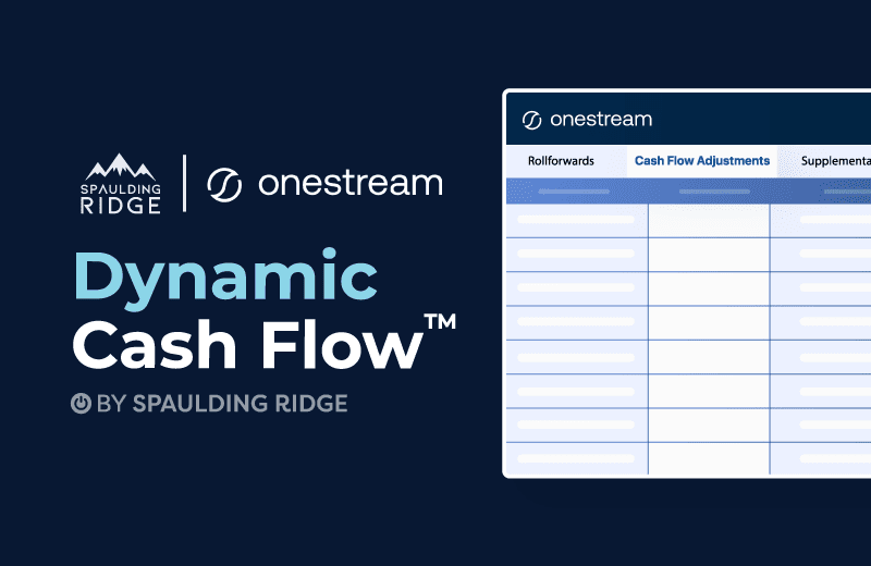 Cash Flow for OneStream