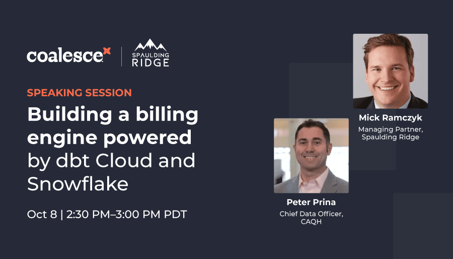 dbt Coalesce 2024 - Spaulding Ridge