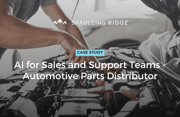 AI for Sales and Support Teams - Automotive Parts Distributor